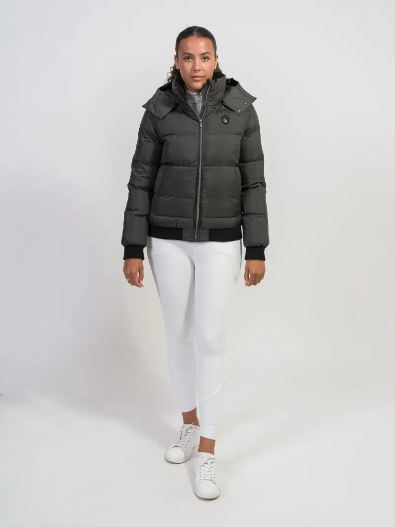 Samshield Billie Bomber Jacket Dark Forest Tone on Tone