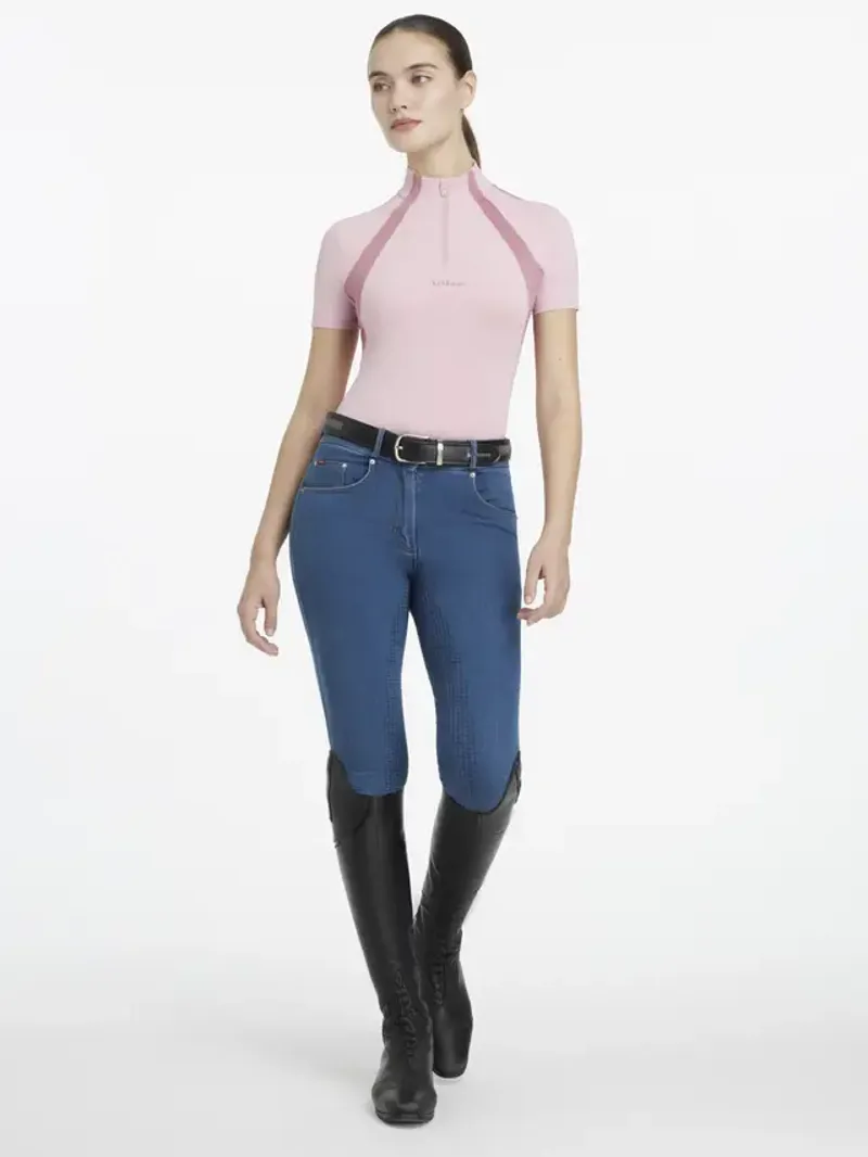 Le Mieux Maria Mesh Short Sleeve Baselayer Blossom