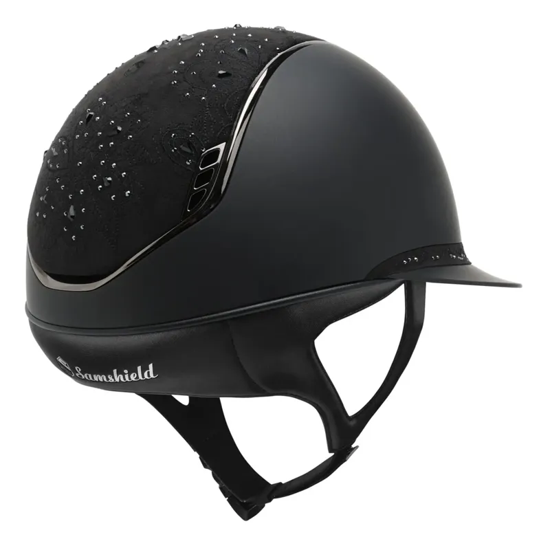 Miss Shadowmatt 2.0 Crystal Bloom Top and Band Black Medium