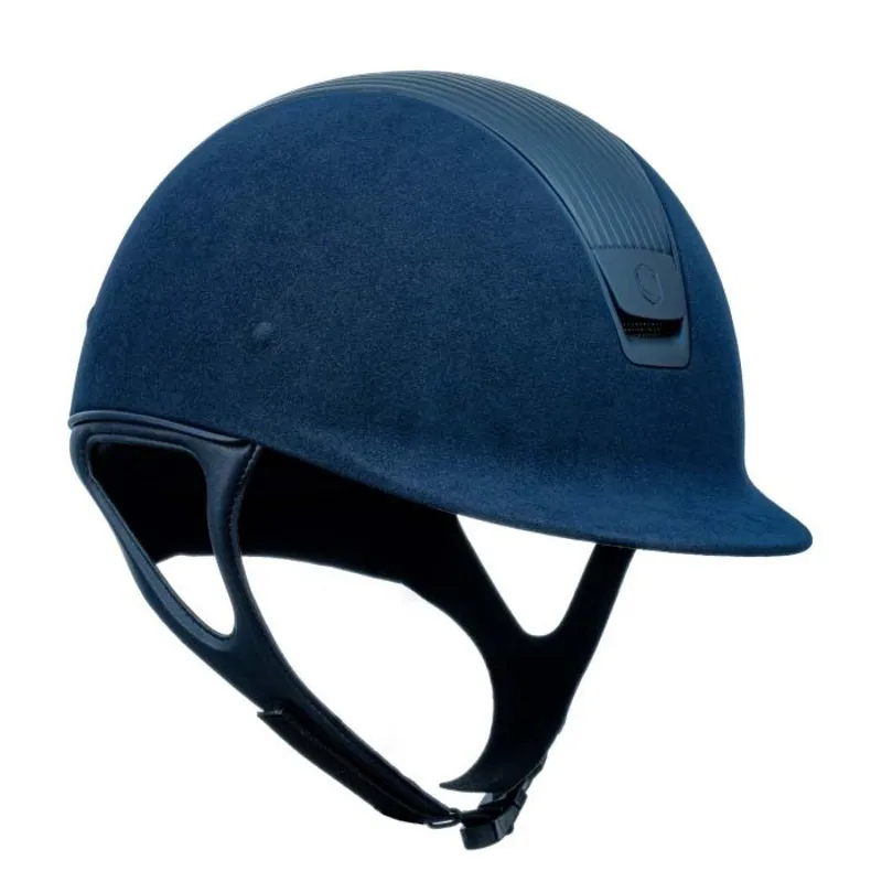 Samshield Alcantra With Leather Matt Blue