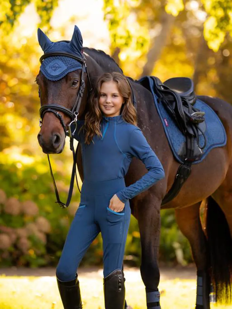 Le Mieux Young Rider Base Layer Atlantic